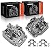 A-Premium Disc Brake Caliper Assembly with Bracket Compatible with ...