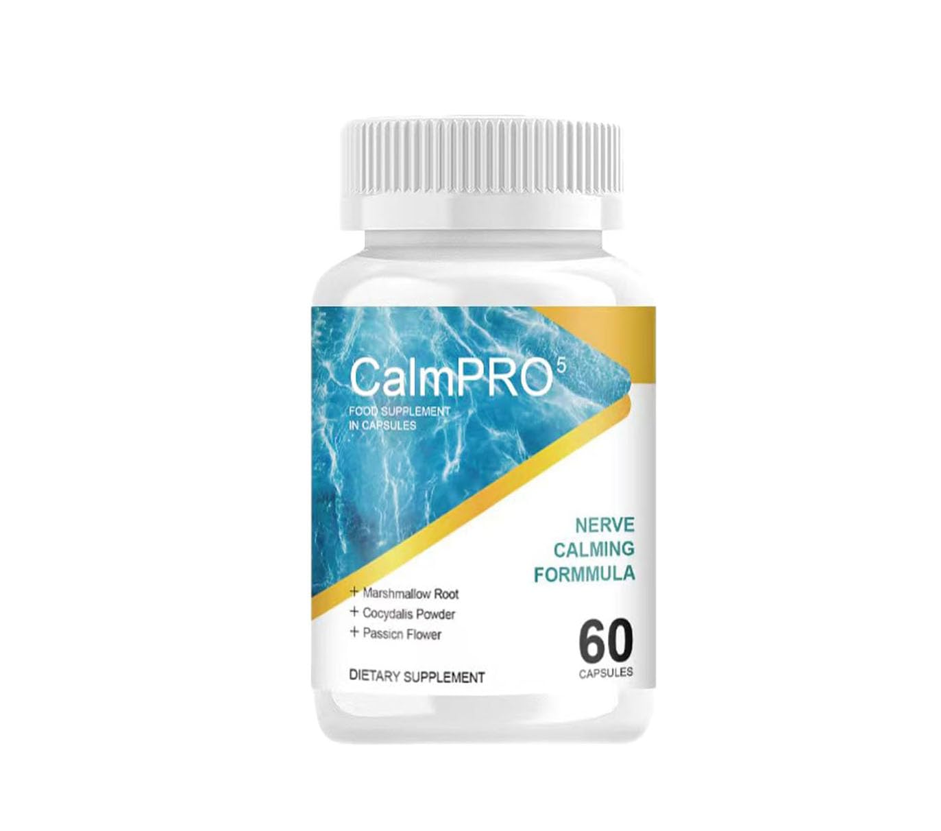 Amazon.com: enttgo Calmpro5 Nerve Capsules, Natural L-theanine ...