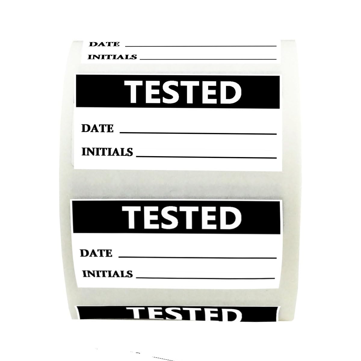 Amazon.com : Tested Label Stickers 1.5" x 0.75" Manufacturing ...