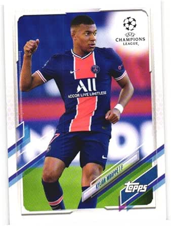 Amazon.com: KYLIAN MBAPPE 2020-21 Topps UEFA Champions League Japan #95 ...