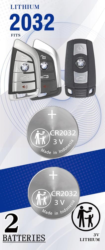 Amazon.com: Pinochi Key Fob Battery Replacement for BMW 1-9 Series X1 ...