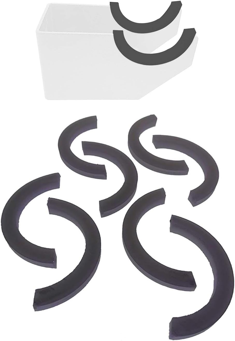 B&Z Heatproof Plastic Caps Inserts Heat Guard Heat Protector Anti ...