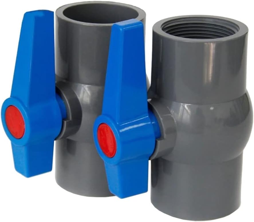 Valve Connector, 1pcs PVC Ball Valve,20/25/32/40/50/63mm Internal ...