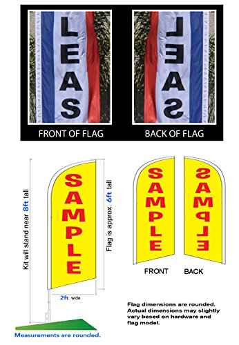 Snapklik.com : Yellow Open House Sign For Real Estate Feather Banner ...