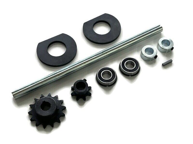 Amazon.com: 5/8" x 12" Complete Jackshaft Kit for Go Kart Cart/Mini ...