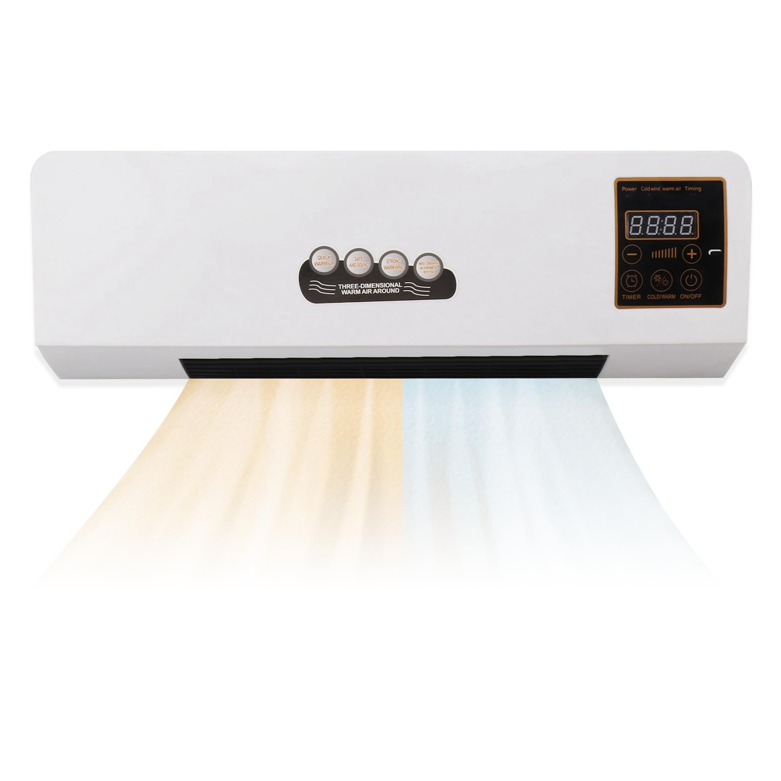 Amazon.com: Sonew Electric Wall Heater with Remote Control, Highly ...