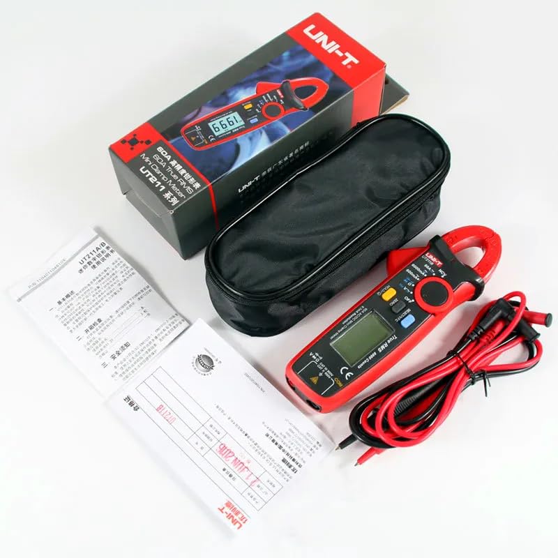 Snapklik.com : UNI-T UT211B AC/DC 60A Mini Digital Clamp Meters True ...