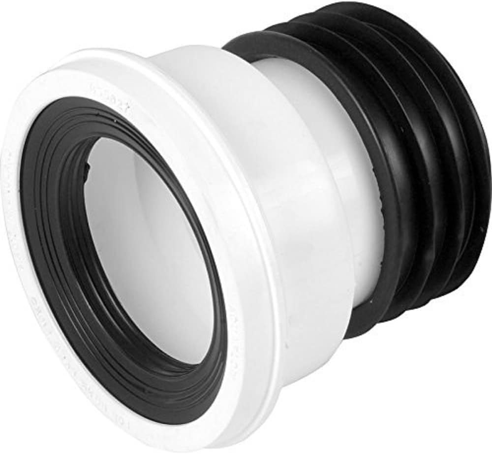 Merriway BH02930 Flush Pipe Inlet Pan Connector, Clear : Amazon.co.uk ...