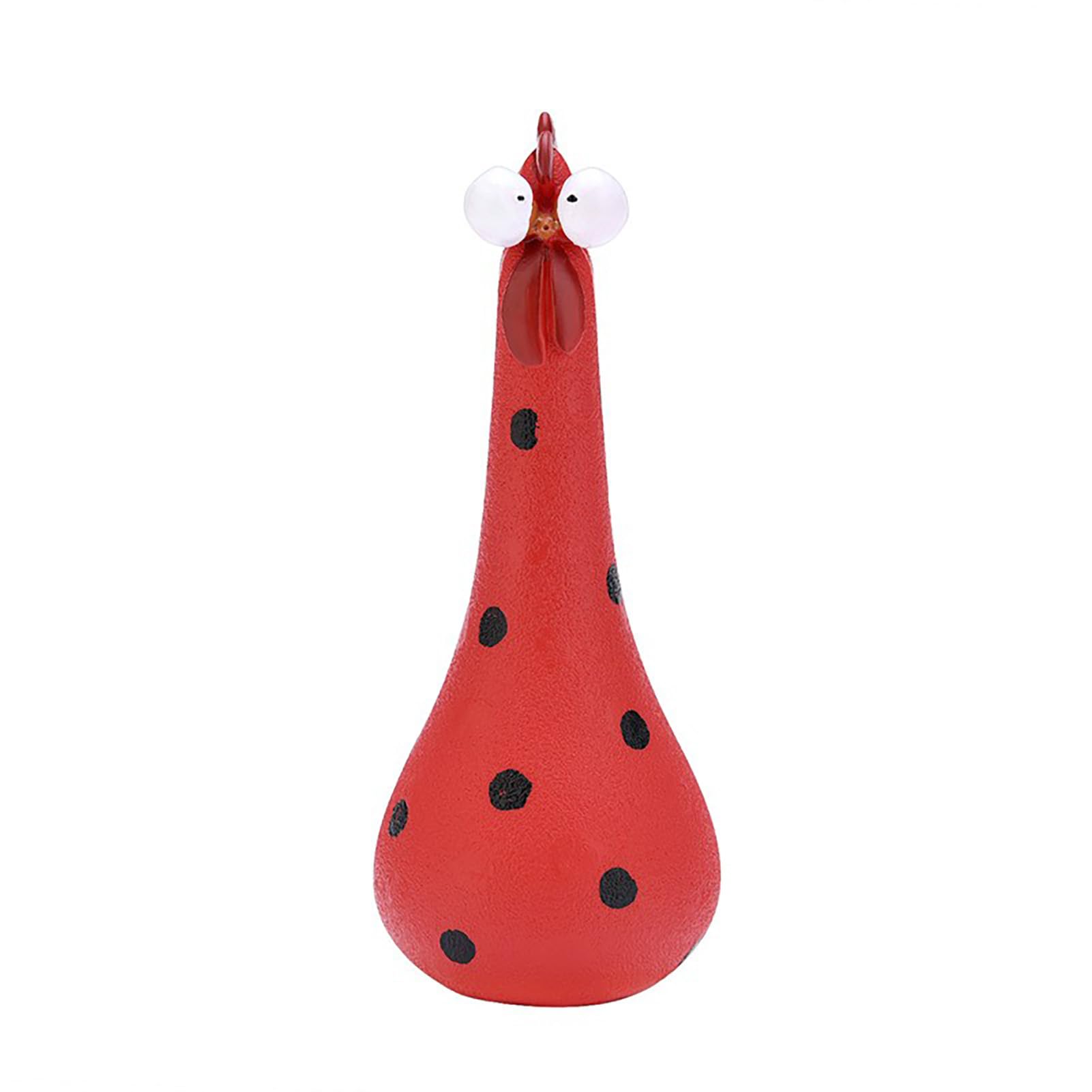 Snapklik.com : Chicken Statue, Big Eyed Chicken Resin Statue, Long Neck ...