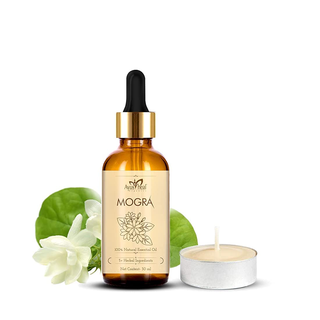 Ayusheal Mogra Essential Oil 100% Pure & Natural 30 ML (Mogra) : Amazon ...