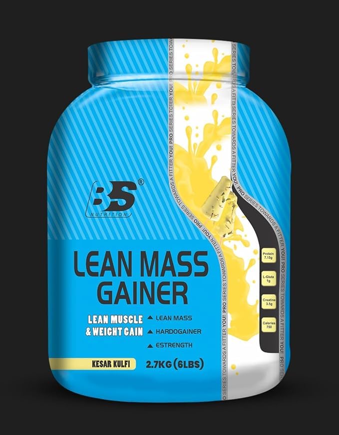 B.S Nutrition LEAN MASS High Protein Gainer Powder, Lean Mass Gainer ...