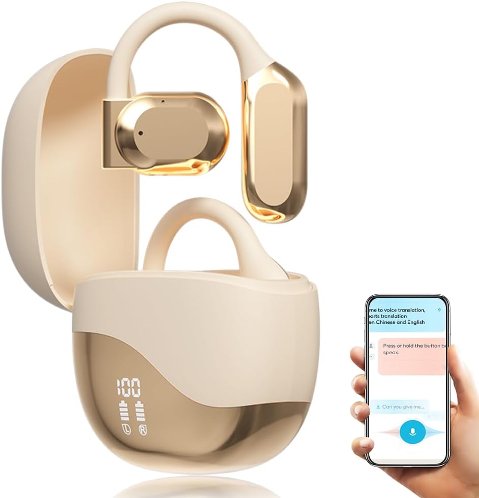 Amazon.com : 3-in-1 AI Translator Earbuds, AI Translation Earbuds, with ...