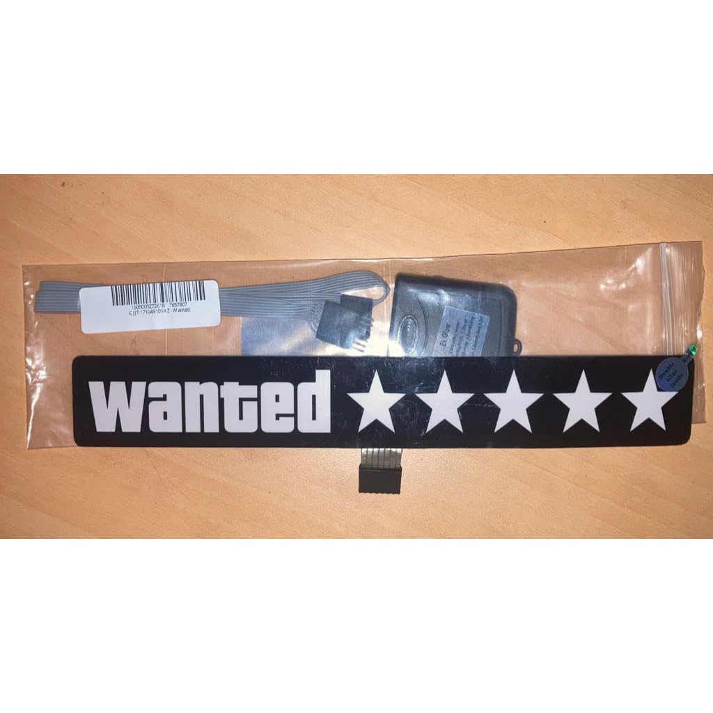 GTA Wanted 5 Stars LED Car Glow Panel Light for Car GTA : Amazon.in ...