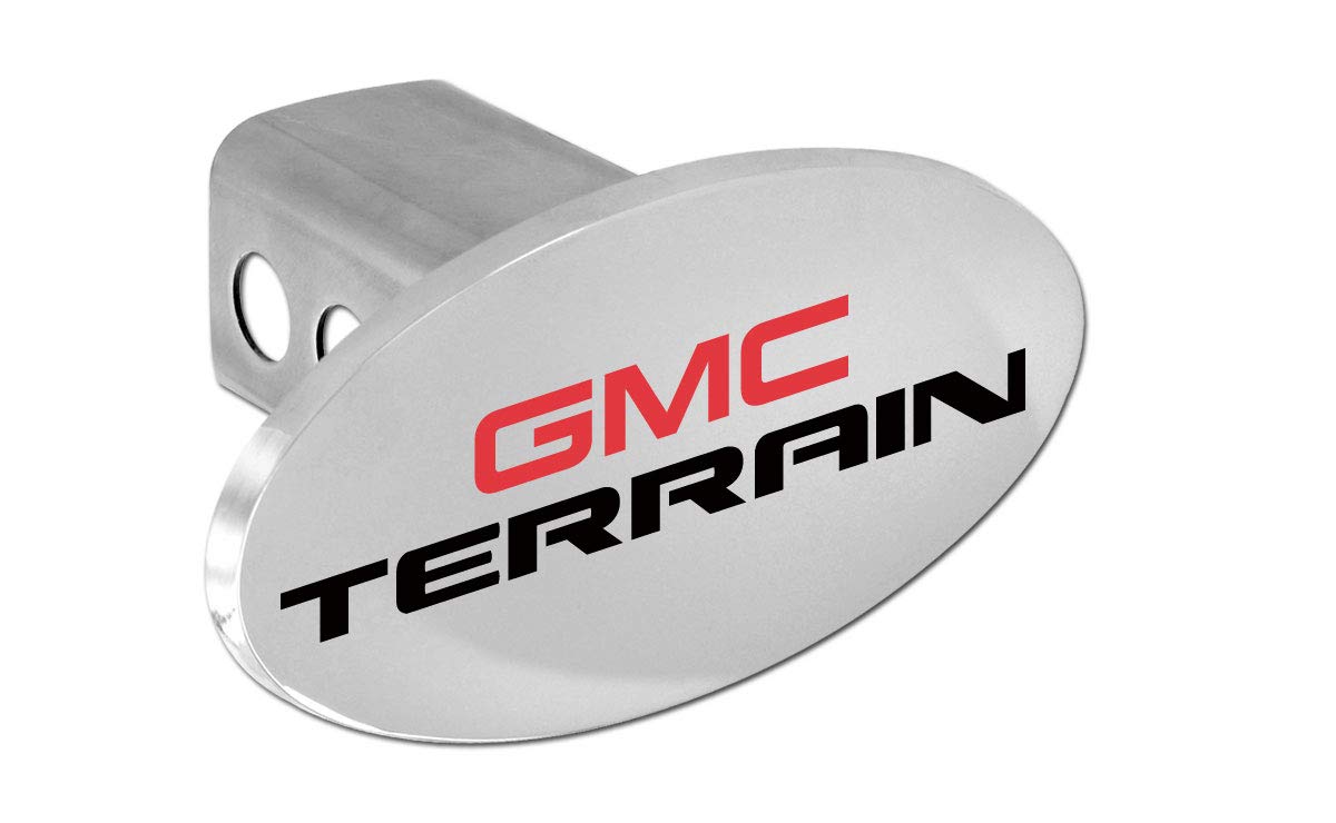 Amazon.com: GMC Terrain Metal Trailer Hitch Cover Emblem Plug (2 inch ...