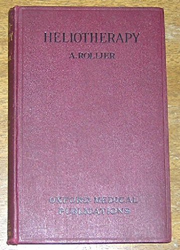Heliotherapy with Special Consideration of Surgical Tuberculosis ...