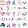 Amazon.com: Breast Cancer Awareness Stickers |50Pcs Fight Cancer ...