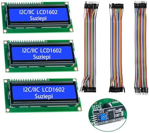 Amazon.com: SunFounder IIC/I2C/TWI LCD1602 Display Module Compatible ...