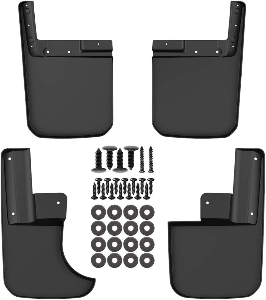 Amazon.com: JOYTUTUS Mud Flaps Compatible with 2020-2025 Gladiator ...