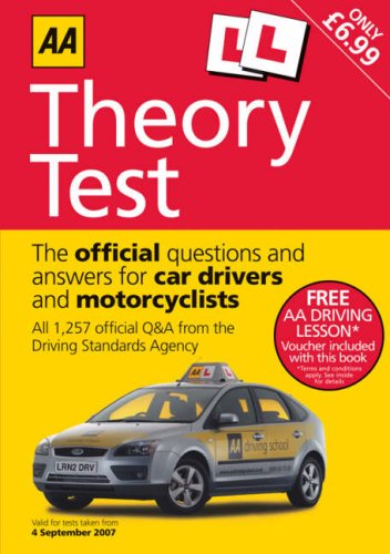 AA Theory Test: The Official Questions and Answers for Car Drivers and ...