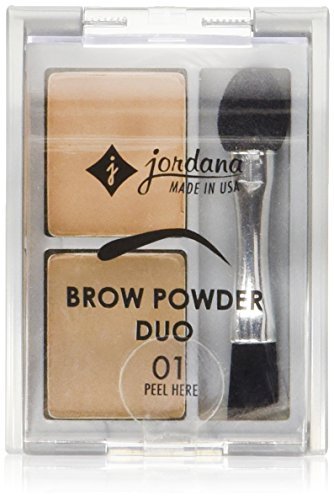 Amazon.com : Jordana Brow Powder Duo 01 Light by Jordana : Beauty ...