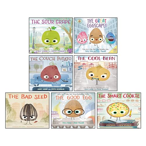 Jory John 7 Books Collection Set (The Bad Seed, The Good Egg, The Cool ...