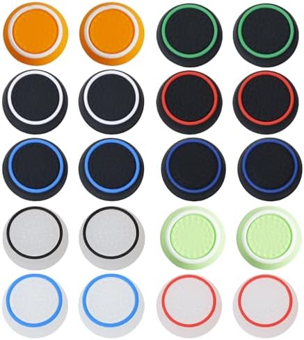 Pack of 20 Joystick Caps PS5 Controller Sticks Grips, Silicone ...