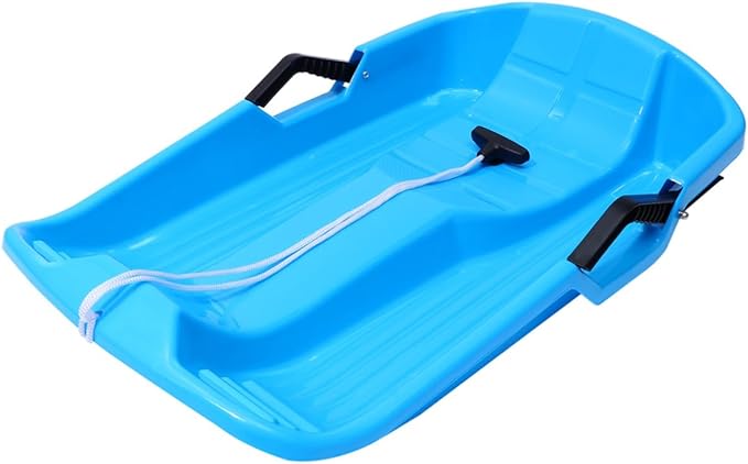 Amazon.com: Anneome Thickened Plastic Snow Sled Lightweight Wear ...