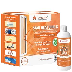 StarShield Star Heat Shield Industrial Anti Heat Glass Coating | Blocks ...