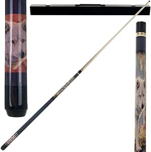White Wolf Billiard Pool Cue with Case : Amazon.de: Sports & Outdoors