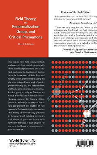 Snapklik.com : FIELD THEORY, THE RENORMALIZATION GROUP, AND CRITICAL ...
