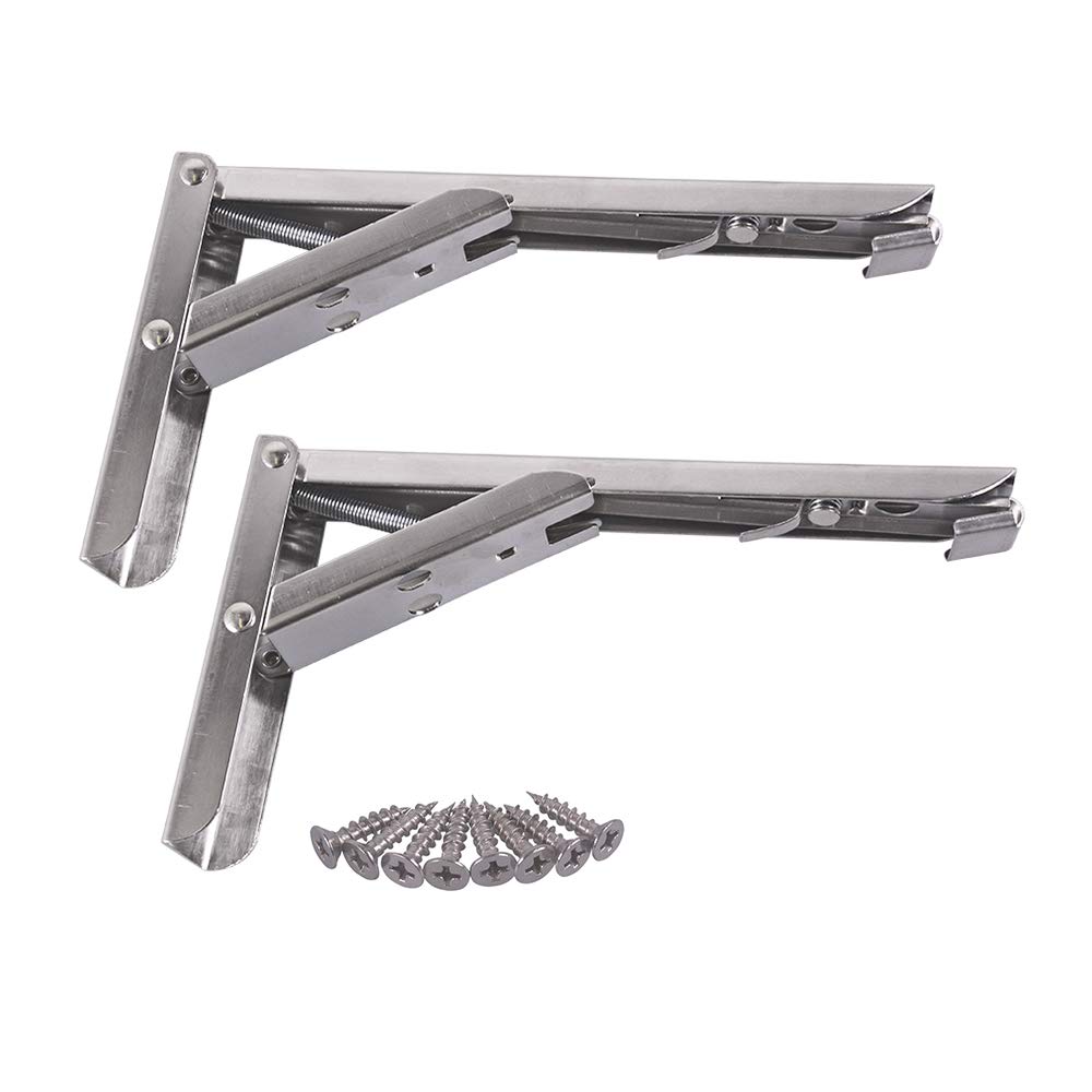 Ewead. Stainless Steel 8-inch Length 90 Degree Spring Loaded Triangle ...