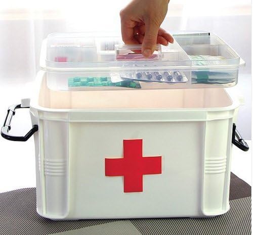 Amazon.com: Medicine Storage Box Multilayer/medicine Cabinet 332419cm ...