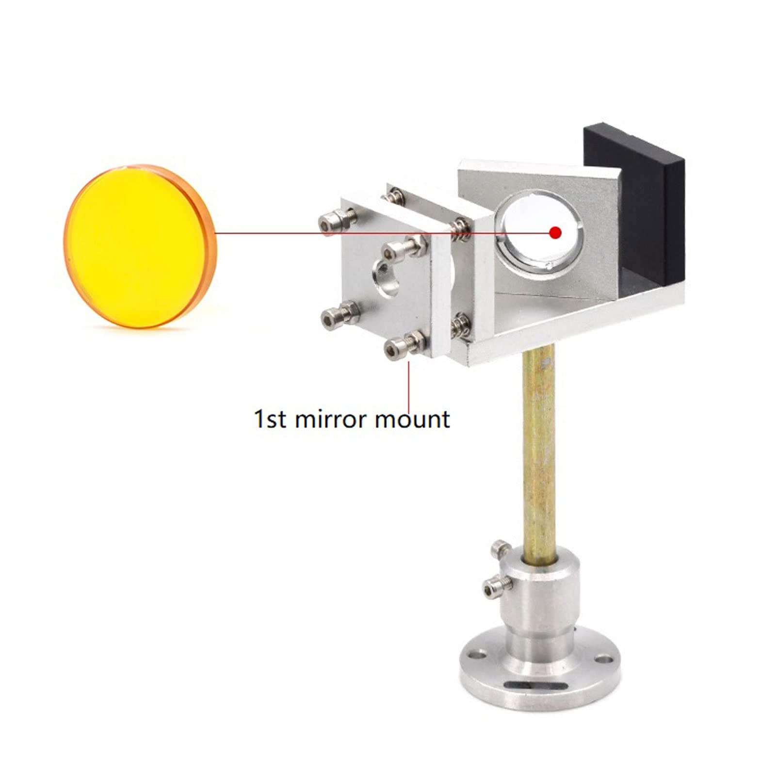 Snapklik.com : CVD II-VI ZnSe Beam Combiner Optic Er:CO2 Laser Red ...