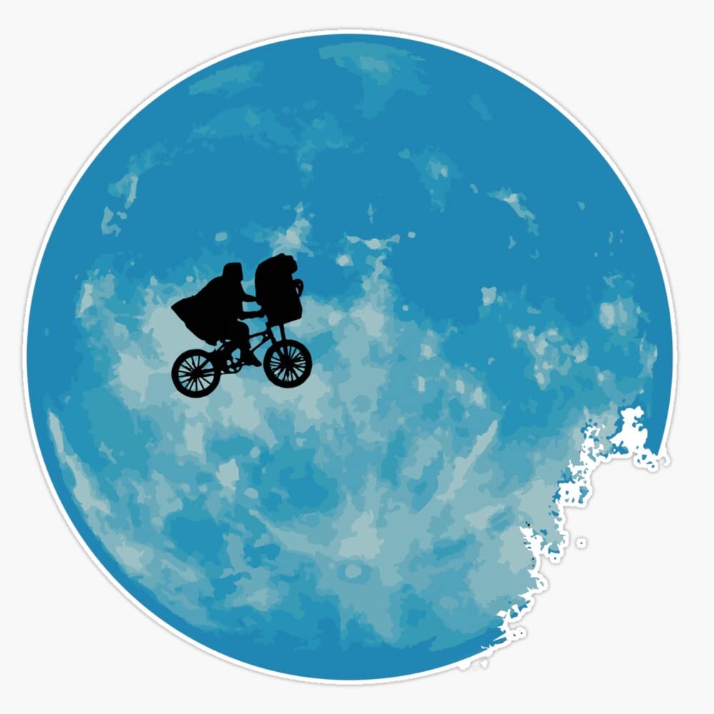 Amazon.com - E.T. The Extra-Terrestrial Bumper Sticker Vinyl Decal 5"