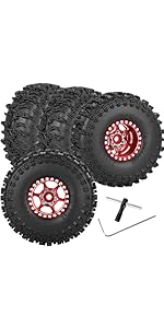 Amazon.com: hopsupRC RC Full Brass 1.0in Dually Beadlock RC Wheel RC ...