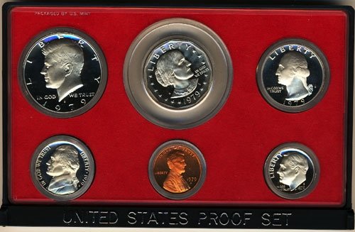 1975 United States Mint Proof Set Original Government Packaging Superb ...