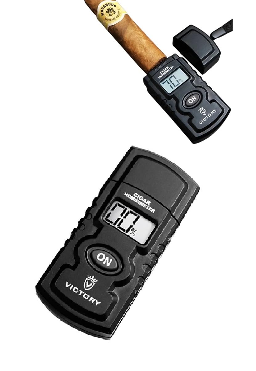 Omana Digital Cigar Humidometer Portable Electric Cigar Humidifier ...