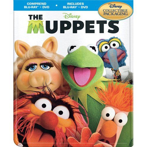Amazon.com: The Muppets Blu-ray Steelcase / SteelBook (Two-Disc Blu-ray ...