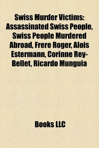 Amazon.co.jp: Swiss Murder Victims : 本
