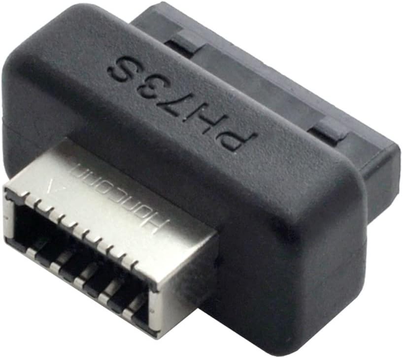 Amazon.com: XRIKUI USB Front Panel Adapter 19-Pin Internal Connector ...