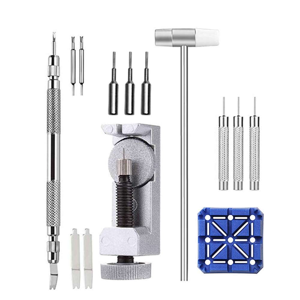 GROGG Watch Band Tool Kit - Watch Link Remover, Spring Bar Tool Set for ...