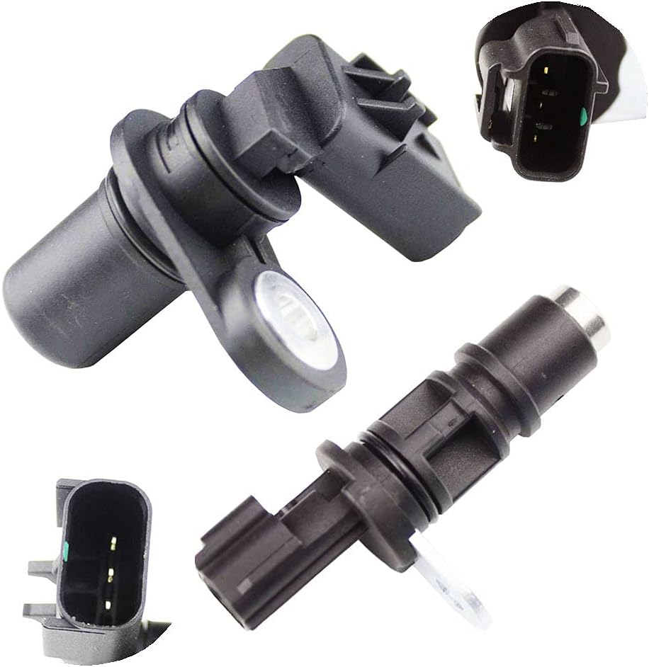 Amazon.com: 2X Crankshaft + Camshaft Position Sensor Kits for Dodge Ram ...