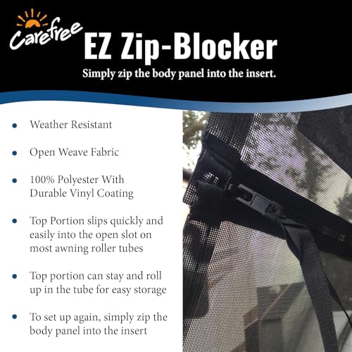 Snapklik.com : Carefree Of Colorado Drop RV Awning EZ ZipBlocker ...