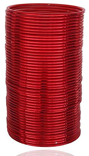 Buy 2U Jewels Beautiful & Designer Glossy Metal Bangles Set with Plane ...