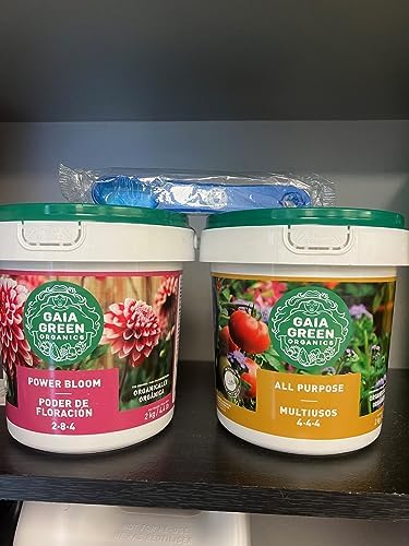 Amazon.com : Gaia Green Power Bloom and All Purpose Organic Plant ...