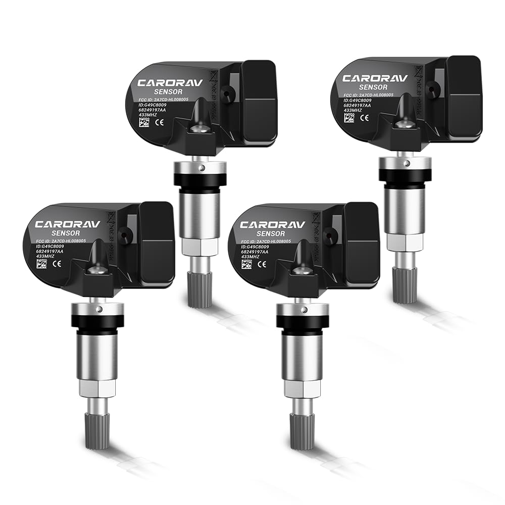 68249197AA TPMS Sensor, 433MHz Tire Pressure Monitoring System Sensor ...