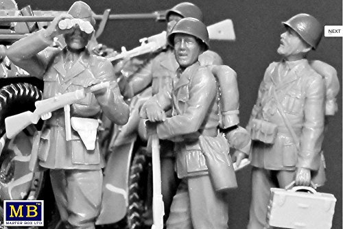Master Box MB35144 Model Kit Italian Military Men, WWII era - Scale ...