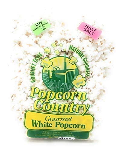 Amazon.com: POPCORN COUNTRY POPCORN CNTRY HALF SALT LITE, 6 OZ