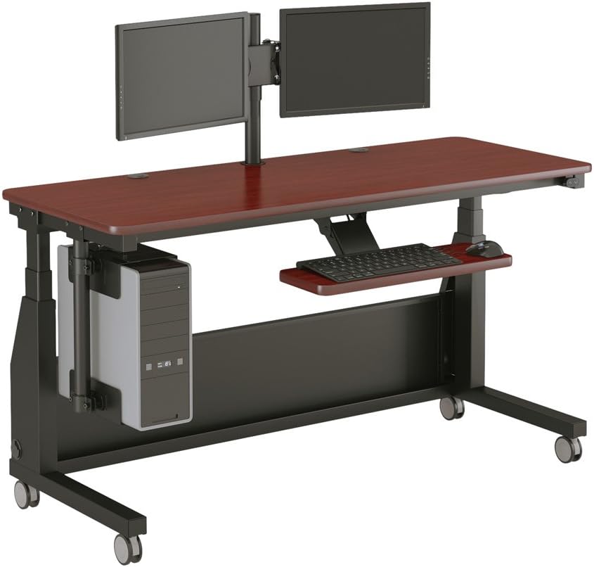 Amazon.com: Edison Electric Lift Standing Desk - 72" x 24" : Office ...