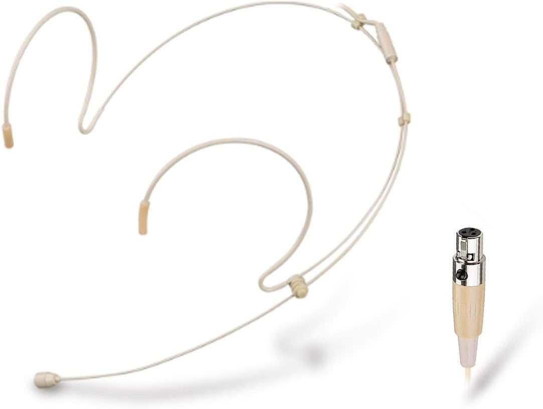 Amazon.com: Black Headset Microphone for AKG Samson Wireless Mic System ...